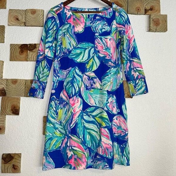 Lilly Pulitzer | Dresses | Lilly Pulitzer Upf 5women Xxs Mini Sophie Dress Casa Del Sol Print ...